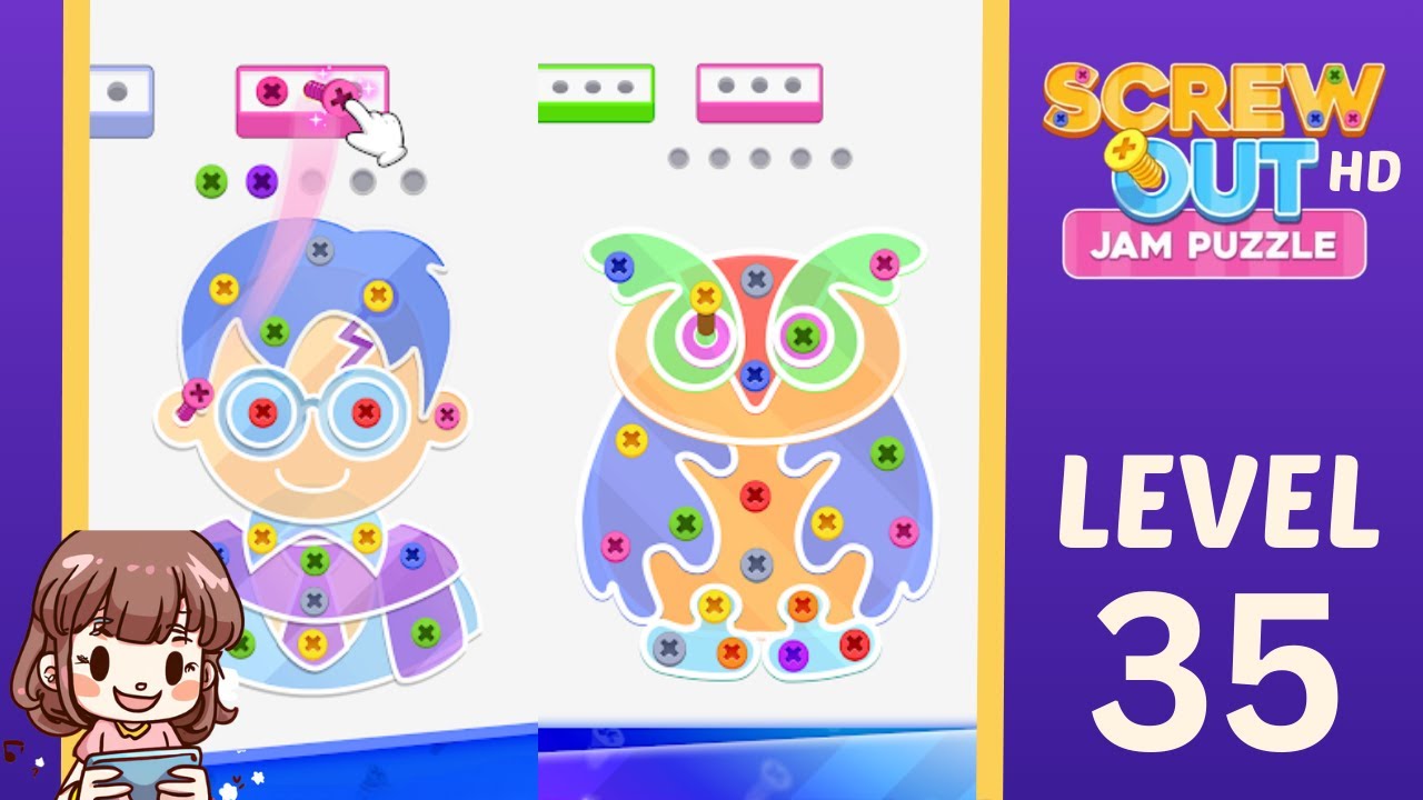 Screw Out Level 35 Solution Walkthrough - YouTube