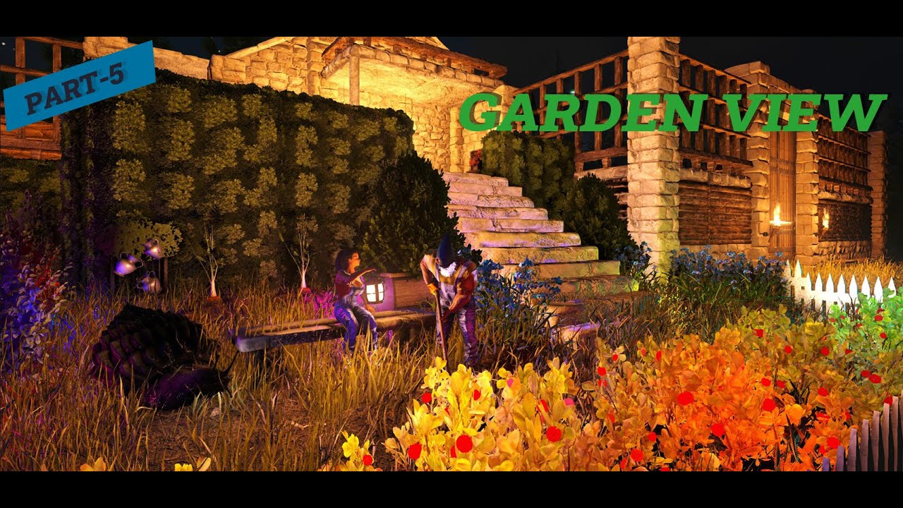 We build a Garden in ARK | Kadavul Gaming - YouTube