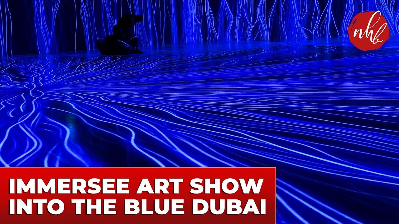 Into the Blue | Immersive Digital Art Show | Immersee, Sustainable City ...