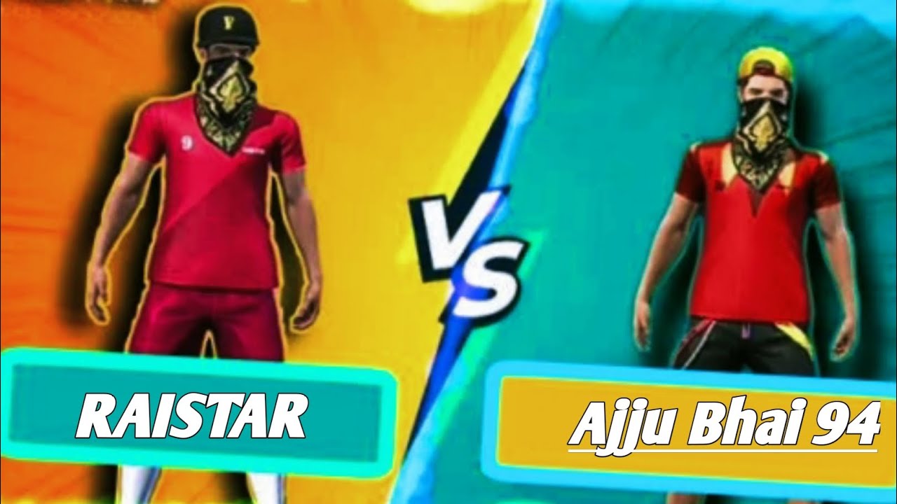 Raistar vs Ajju Bhai free fire 🔥 free fire live gameplay #freefire # ...