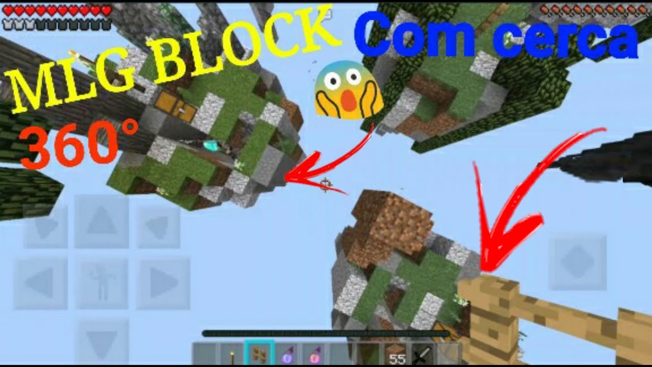 MLG BLOCK 360° GRAUS COM CERCA !! - YouTube