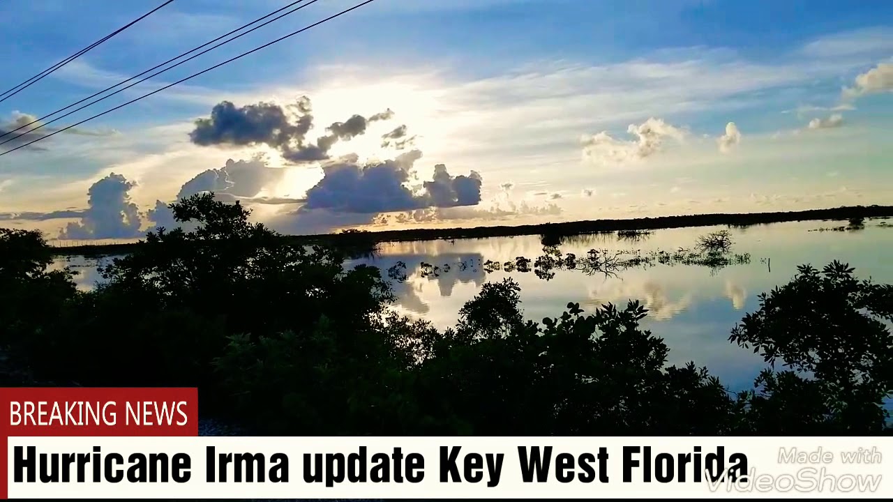 Hurricane Irma update Key West Florida - YouTube