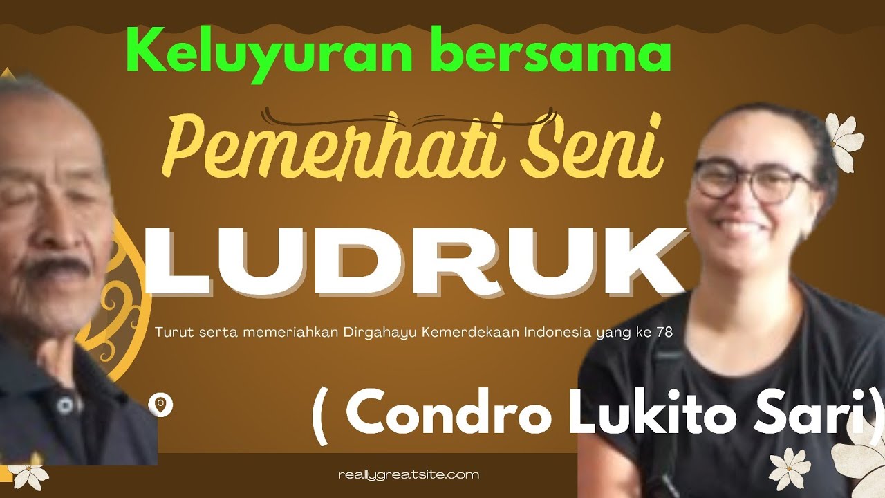 Keluyuran, Brsm Condro Lukito Sari Pemerhati seni ludruk dr Universitas ...
