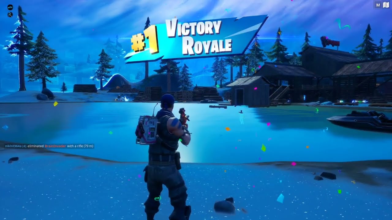 RON Plays Fortnite | Fun Gameplay With Victory Royal - YouTube