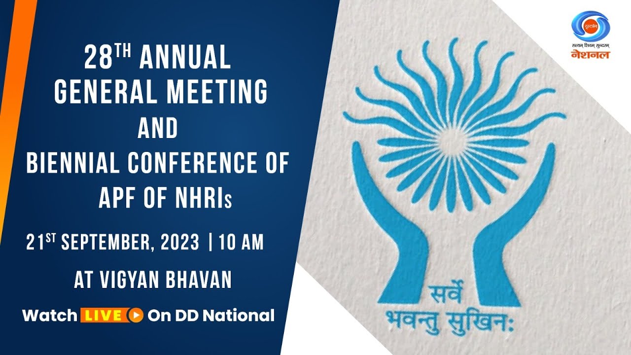 LIVE - 28th Annual General Meeting and Biennial Conference of APF of ...