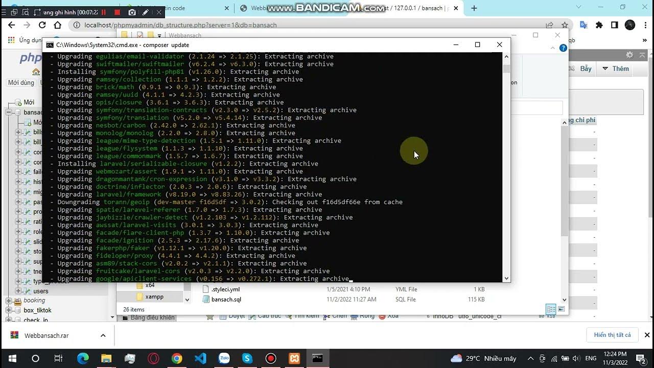 Code web bán sách (php Laravel) - YouTube