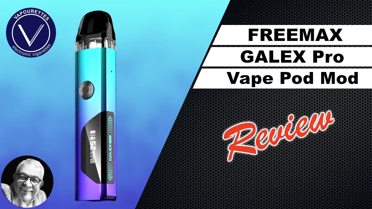 Freemax Galex Pro vape pod mod review - YouTube