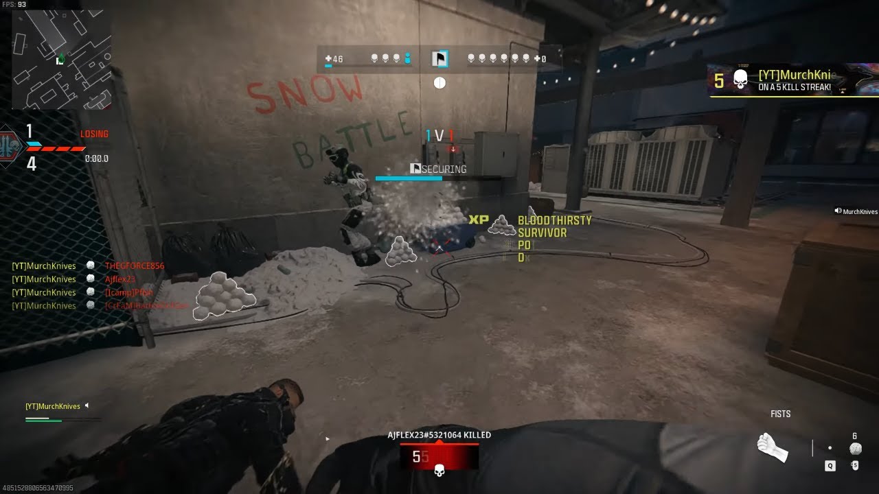 I HIT the WORLDS FIRST Quad Snowball in MW3 - YouTube