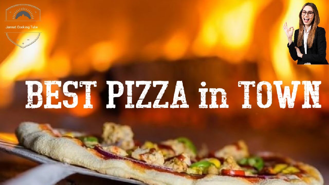 Wood Fire Pizza | Wood Fire Live Pizza | How To Make Pizza On Live ...