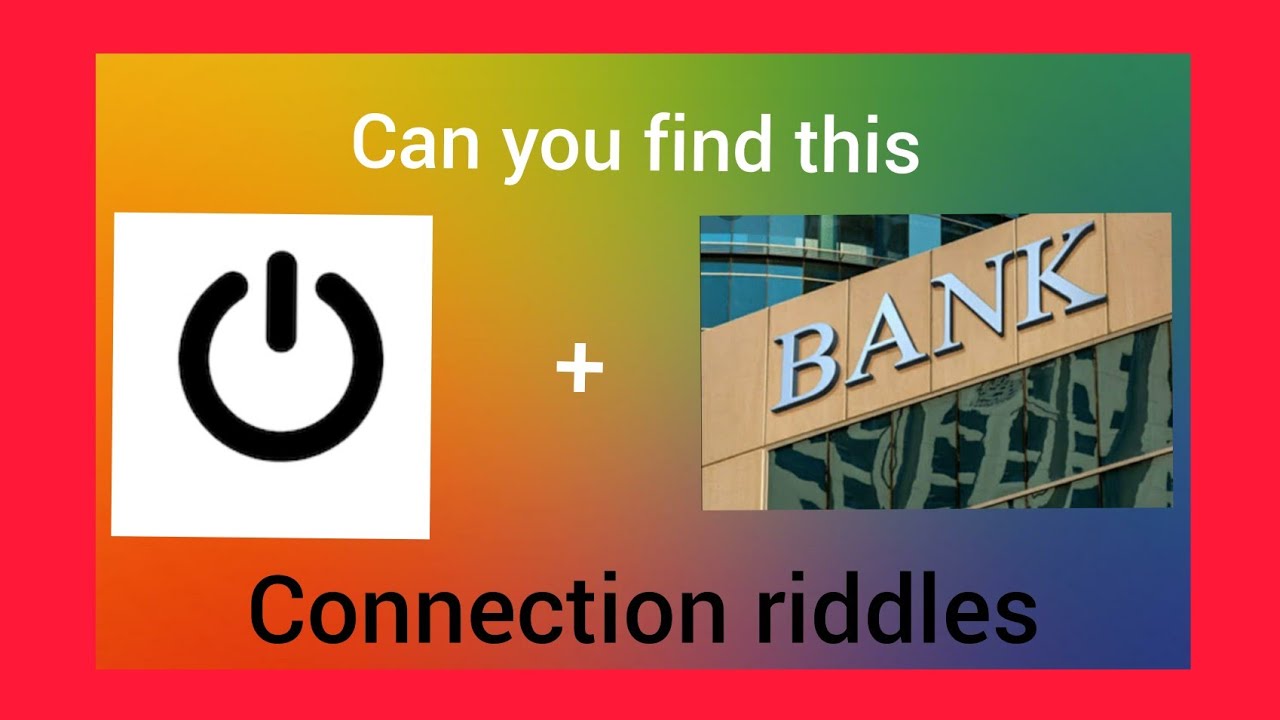 connection riddles | mystery box - YouTube