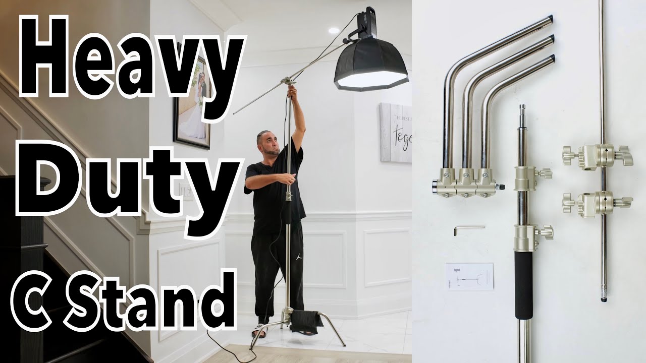 Neewer Heavy Duty C-Stand Setup for Filmmakers & Creators | Full Review ...