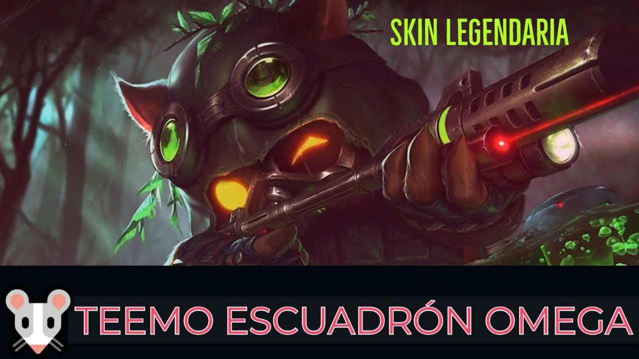 🐭ARAM GAMEPLAY LOL!!!🐭SKIN LEGENDARIA 🐭TEEMO ESCUADRÓN OMEGA 🐭EL RATA ...