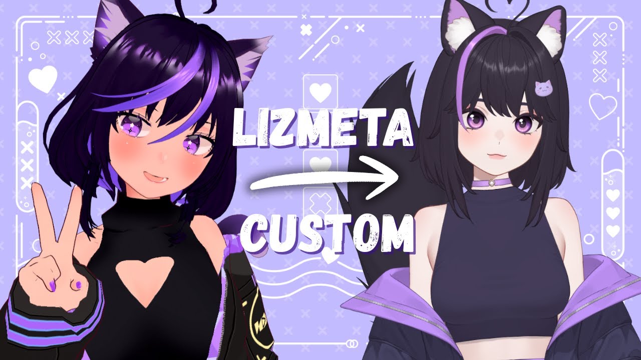 I tried to remake my design using the LizMeta customizable model! - YouTube