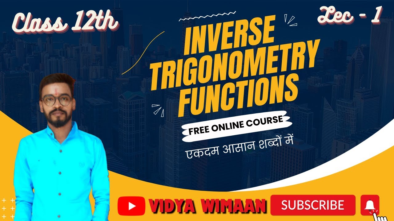 Inverse Trigonometry Function Class 12th K C Sinha 1192