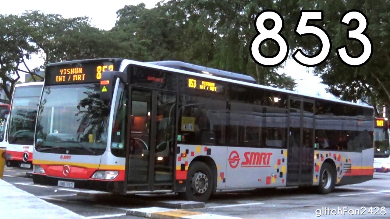 [SMRT] SMB179D on Service 853 - Mercedes Benz Citaro - YouTube