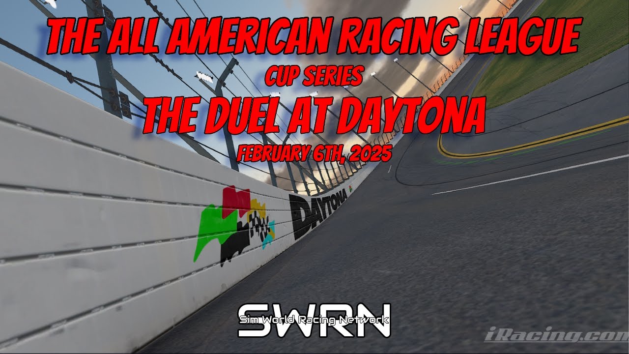All American Racing League - Cup Series - Duel at Daytona - YouTube