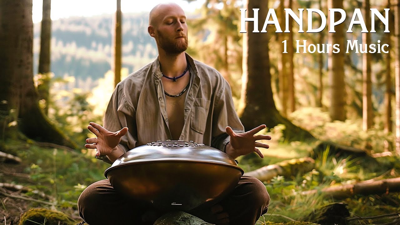1 Hour Handpan Music ~ Positive Handpan Music to Deep Sleep ☁ Soothing ...