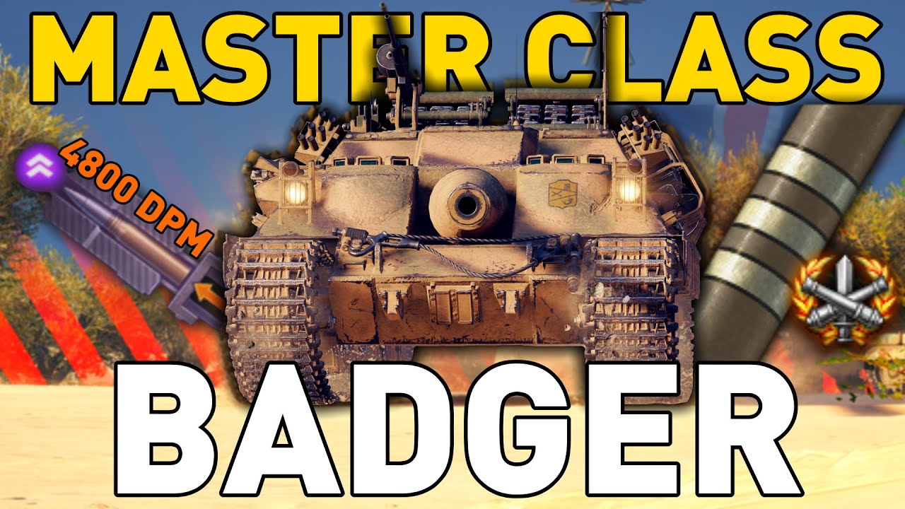 FV217 Badger Master Class in World of Tanks - YouTube