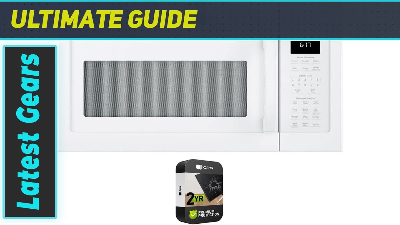 GE JVM6175DKWW 1.7 Cu. Ft. Over-the-Range Sensor Microwave Oven White ...
