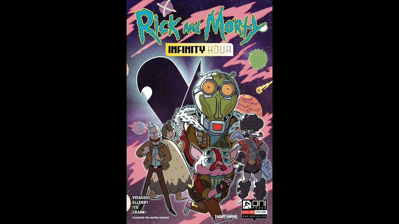 RICK AND MORTY Infinity Hour #2 - SPACE GUITAR AND DEATH RAY BOOGIE ...