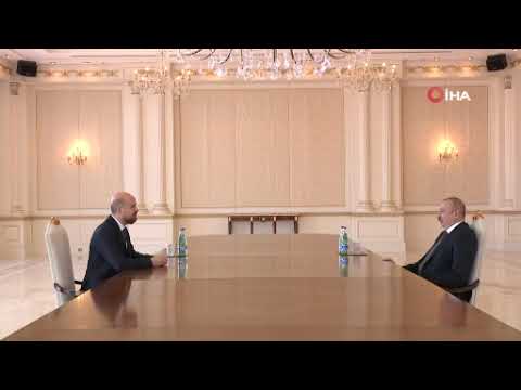 Aliyev, Bilal Erdoğan'ı kabul etti