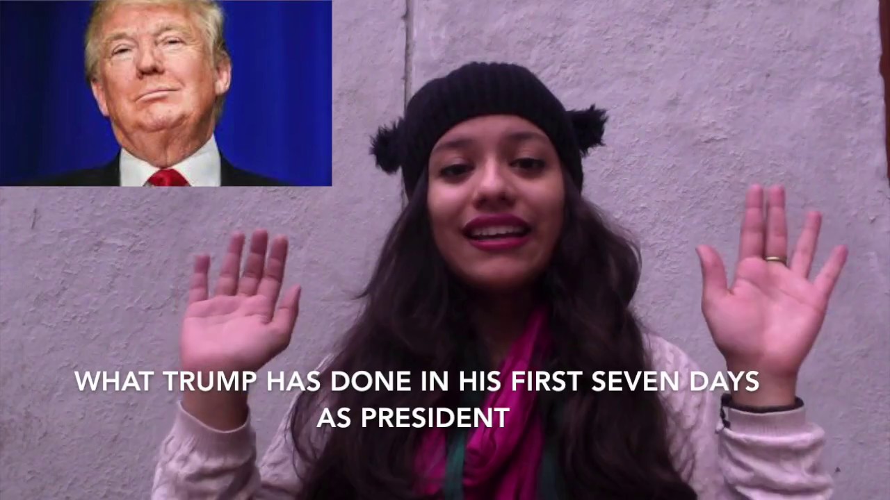 Satshya Tharien NewsRap #10 - Trump's First Week as President - YouTube
