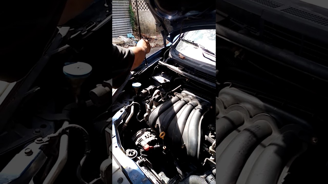 Nissan Grand Livina, engine overheating dilutr water and engine oil ...