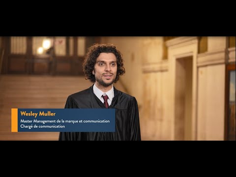 Wesley MULLER - Diplômé du Master Management de la marque et communication - YouTube