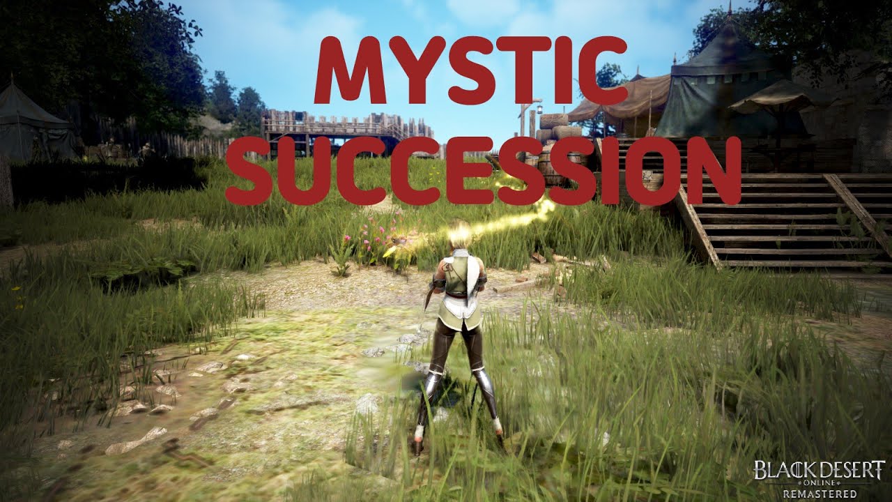 검은사막 (BDO) 미스틱 전승 | Mystic Succession Skill & PVE - YouTube