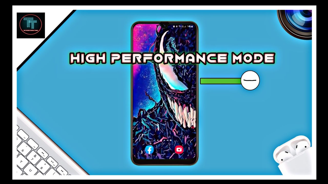How to turn on high performance mode on Samsung Galaxy midrange series ...