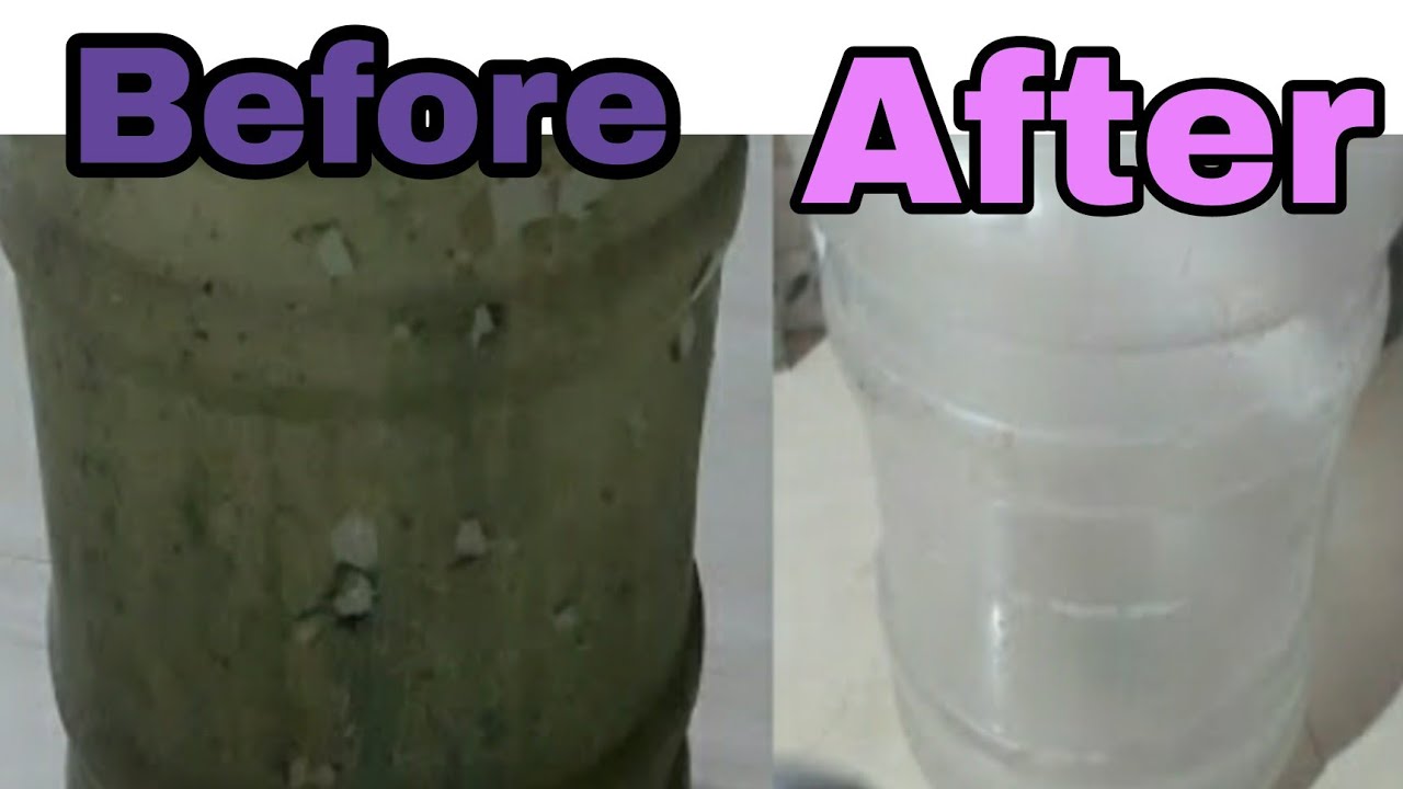 How To Clean Water Can Bottel Easily. |Home Tips & Tailoring| - YouTube