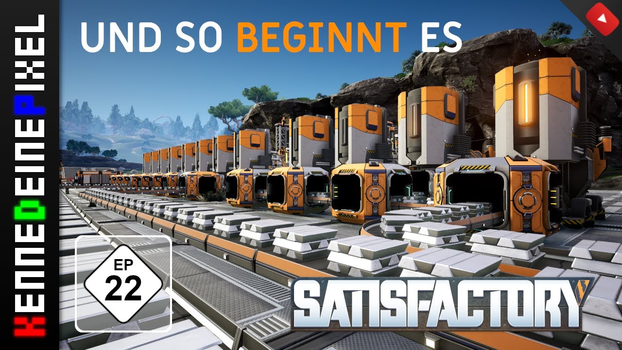 Satisfactory Update 3 deutsch #22 UND SO BEGINNT ES [german Gameplay ...