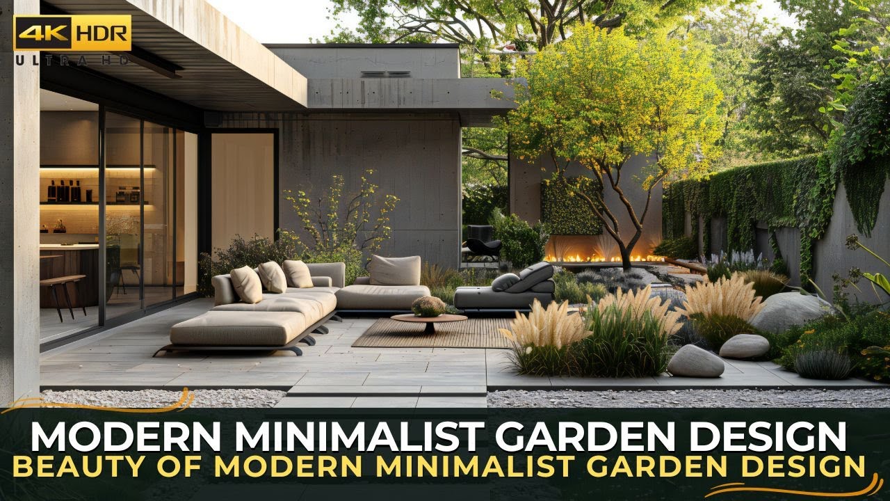Modern Minimalist Garden Design Simple Yet Stylish Ideas FIX - YouTube