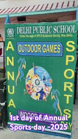 DPS SIMRAHI Annual Sports day -2025@ Delhi Public School Simrahi Bazar ...