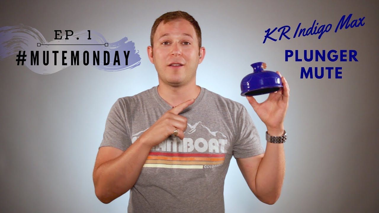 Hirschman KR Indigo Max plunger mute // Mute Monday Episode 1 - YouTube