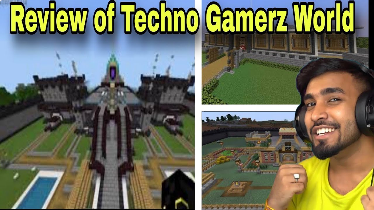 Exploring TECHNO GAMERZ Minecraft survival world | Rating techno gamerz ...
