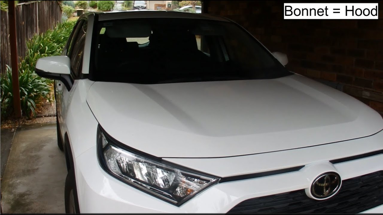 How to Open the Hood (or Bonnet) on a Toyota Rav4 - Simple & Easy ...
