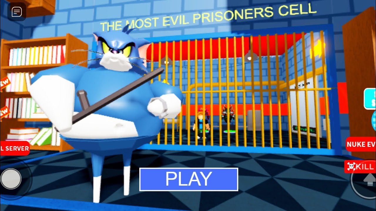 Tom and Jerry Barrys Prison Run #roblox - YouTube