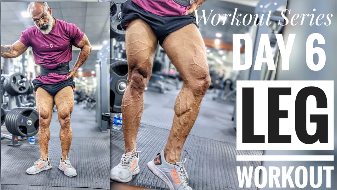 Legs Workout- Day 6 (Workout Series) - YouTube