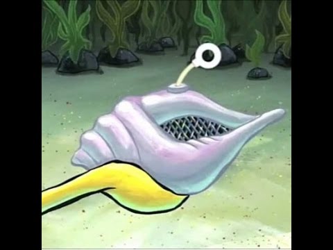 Spongebob And The Magic Conch Shell - YouTube