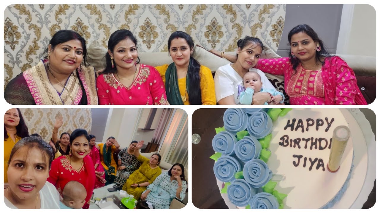 Birthday celebration vlog 🥳🥳 | jiya rajput| - YouTube