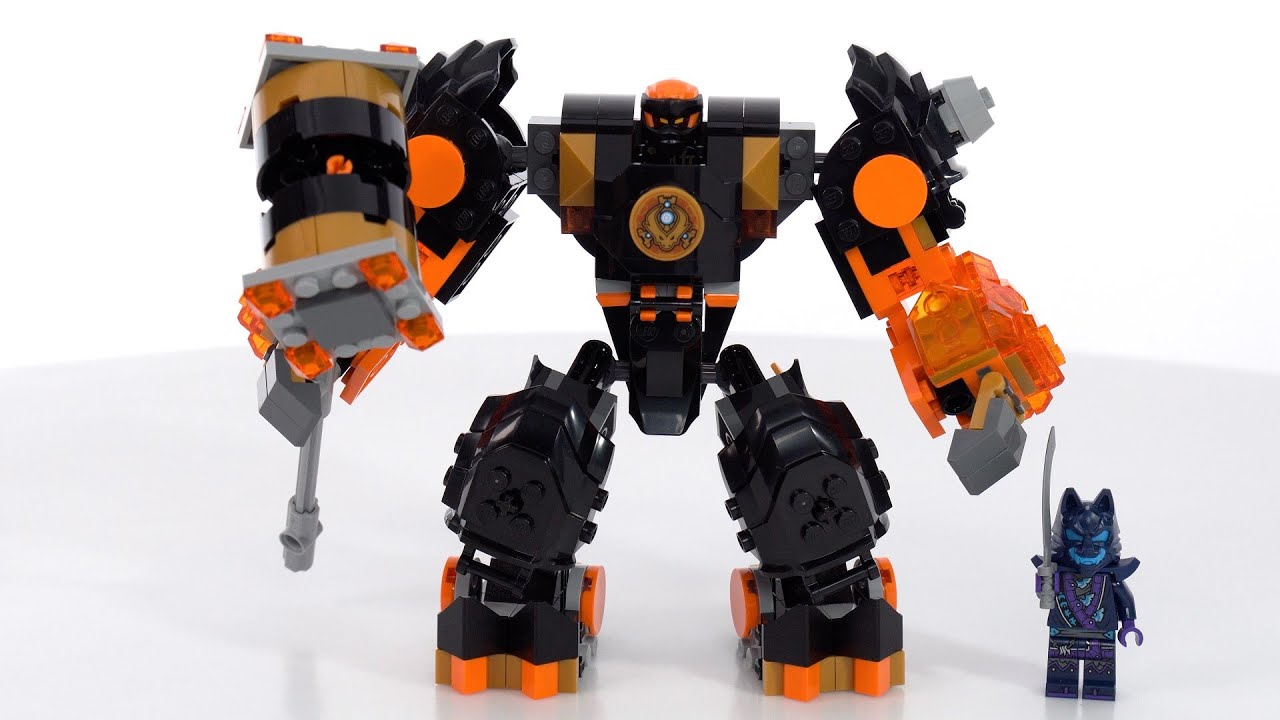 LEGO Ninjago Cole's Elemental Earth Mech 71806 review! Cheap chonk done ...