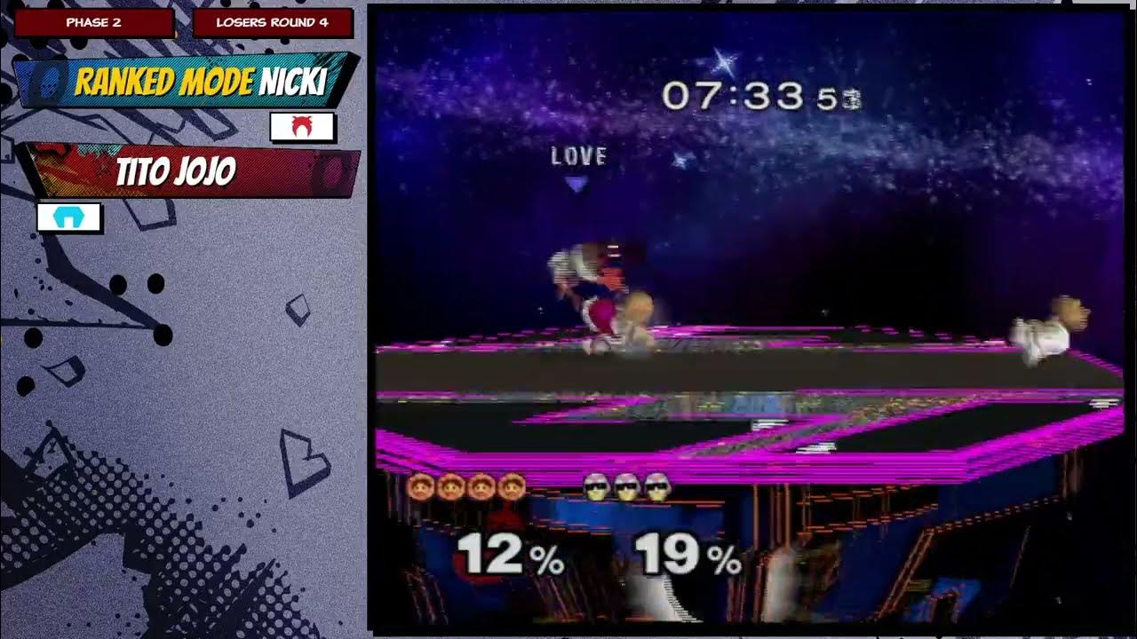 Collision 2024 - Nicki (Ice Climbers) vs Tito JoJo (Captain Falcon) - Losers Round 4 - Melee ...