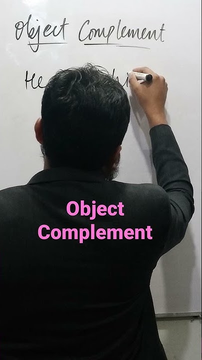 Object Complement - YouTube