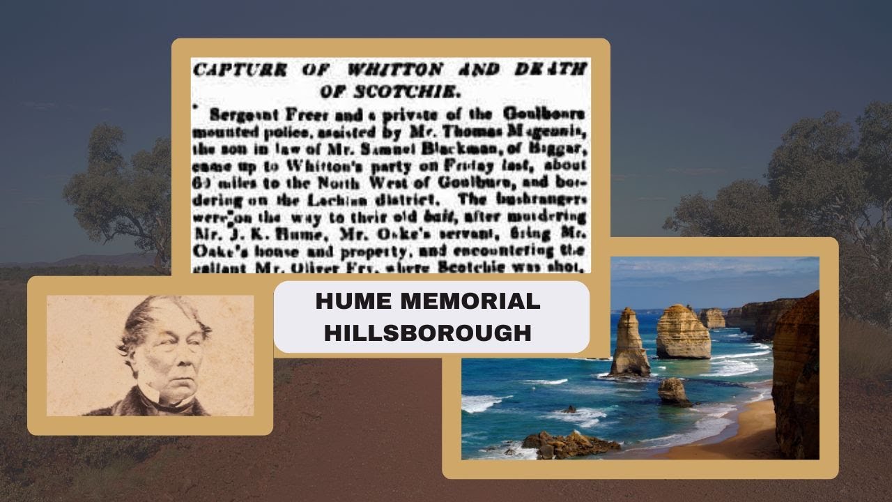The Plot Thickens Why is Hamilton Hume not remembered on the Hume Family Plot in Ancestral ...