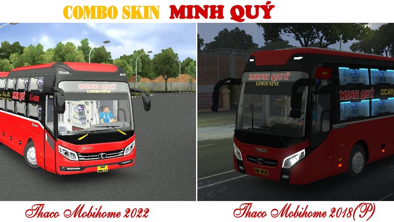 🔥 Share skin Thaco Mobihome 2018 phòng & 2022 nhà xe Minh Quý Thanh Hóa ...