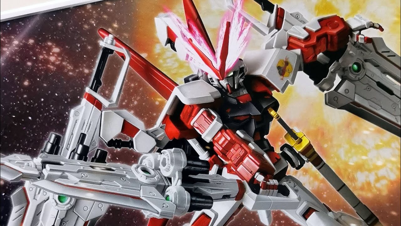 UnboXing HG 1/144 Limited edition ASTRAY RED DRAGON! From Gundam Base # ...