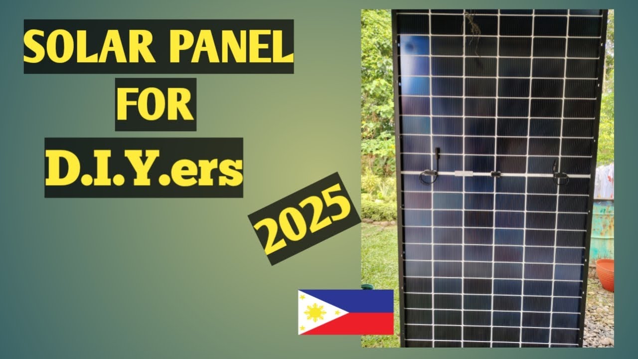 solar panel 2025 (for diy basic) - YouTube