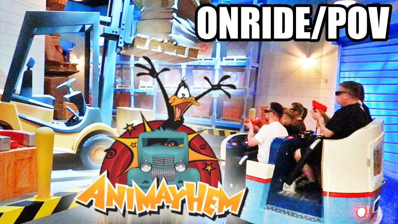 Ani-Mayhem | Onride / POV | Warner Bros. World Abu Dhabi 2025 - YouTube