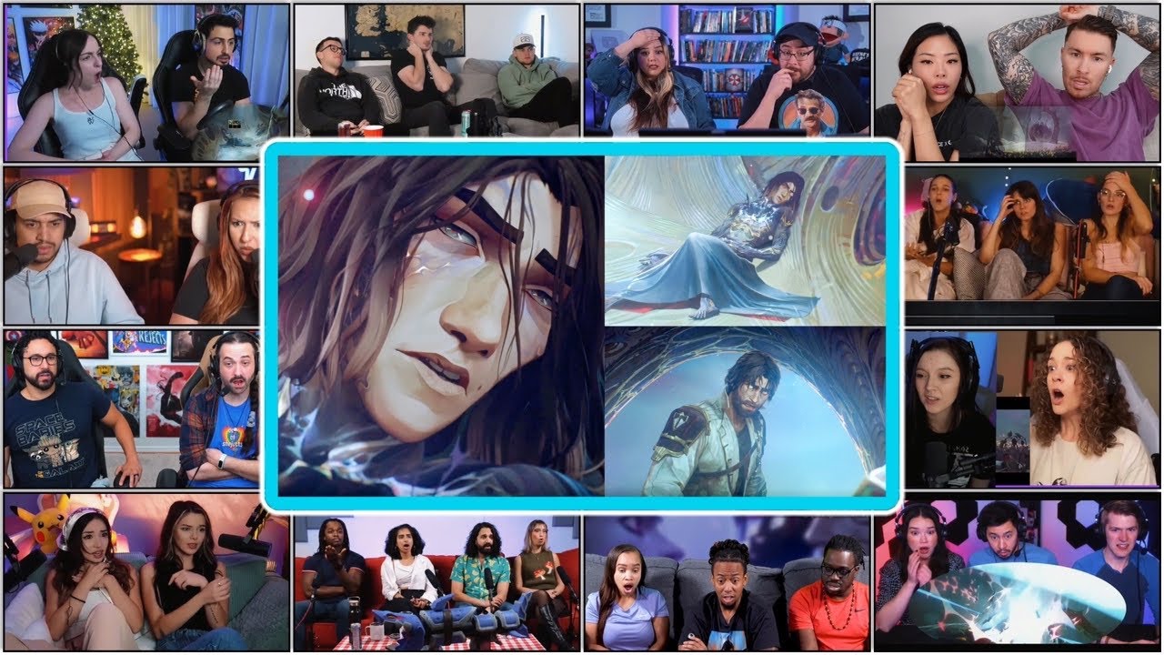 YouTubers React To JAYCE “KILL” VIKTOR | Arcane S2 Ep 6 Viktor’s Death Reaction Compilation ...